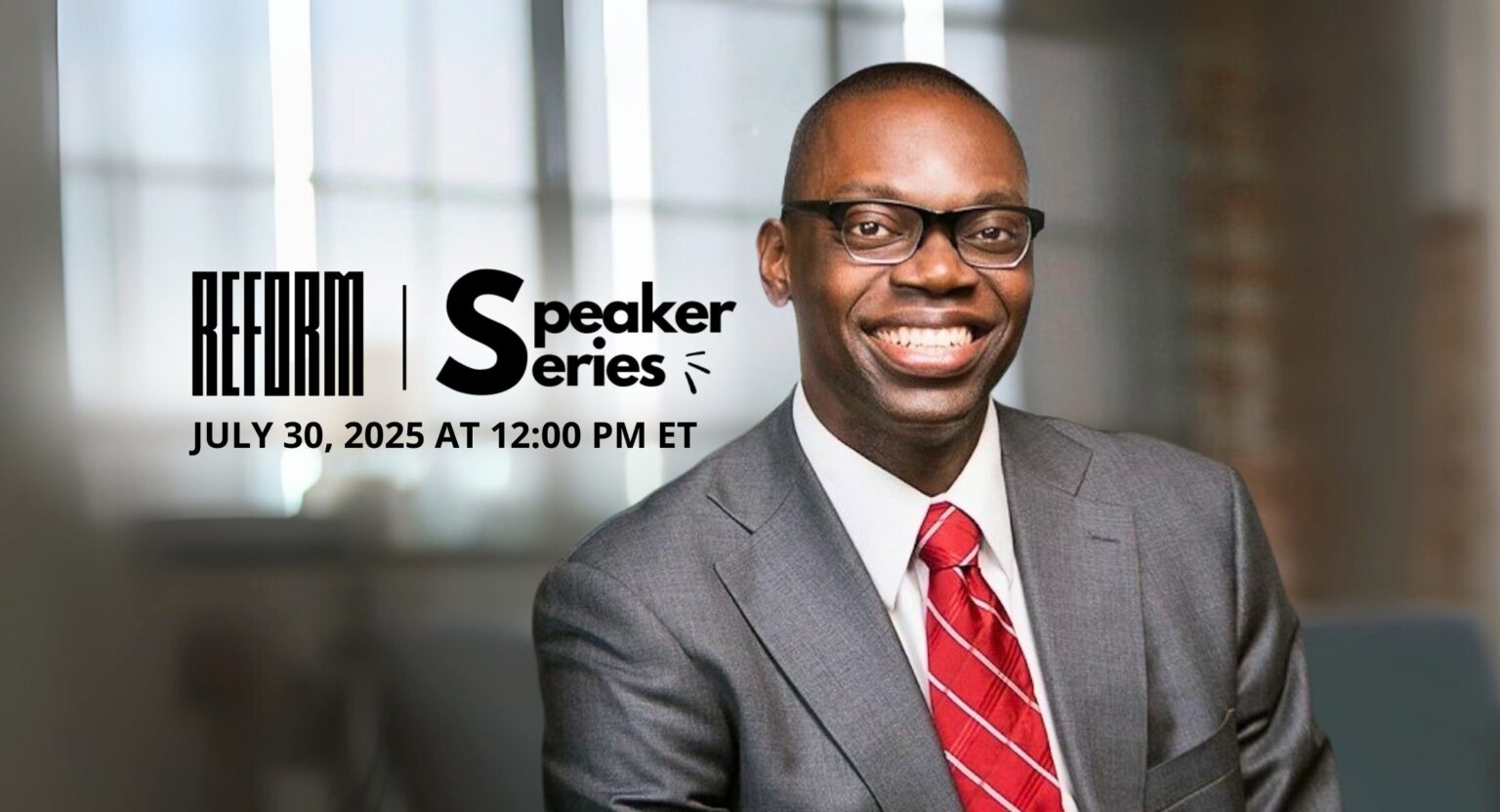 REFORM in Focus: How Lt. Governor Garlin Gilchrist is Rewriting Justice ...